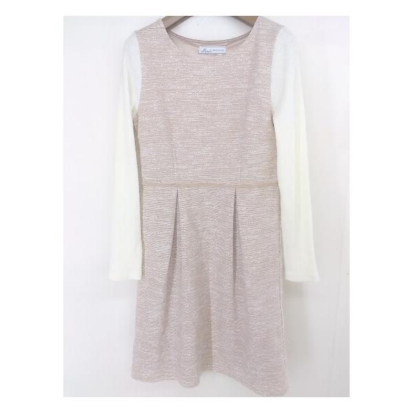 管理番号： 120628000517220220824ベースW417/横<br>付属品： 無<br>素材： 画像参照<br>色： ベージュ アイボリー<br>サイズ： サイズ M<br&...