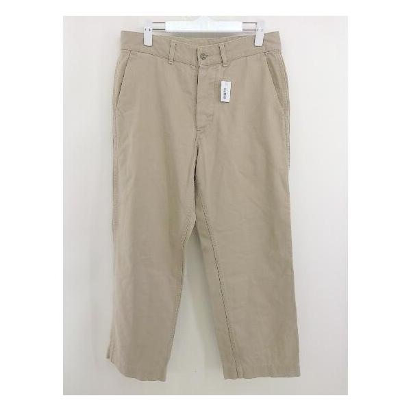 管理番号： 120707000351420220810ベースW73/山付属品： 無　　　　 正面左上に汚れのようなものあり。素材： 画像参照色： ベージュサイズ： サイズ2梱包サイズ： 通常採寸サイズ： 股上：約29cm　股下：約70cm　...
