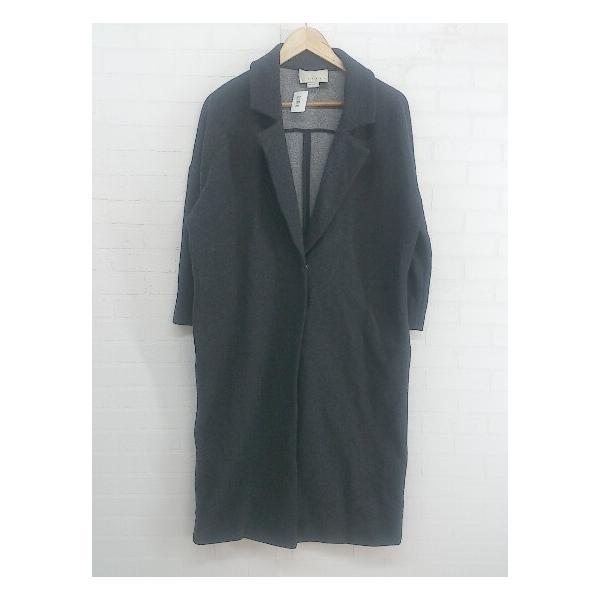管理番号： 120818000331920230414ベースW444/長付属品： 無　　　　 繊維の付着あり。素材： 画像参照色： チャコールグレー系サイズ： サイズS梱包サイズ： 通常採寸サイズ： 着丈：約108cm　肩幅：約68cm　身...