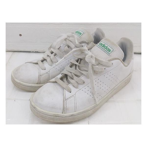 管理番号： 120823001080920220831ベースS176/宮付属品： 無素材： レザー系/ラバーソール色： ホワイト グリーンサイズ： サイズ24.5cm梱包サイズ： 通常採寸サイズ：