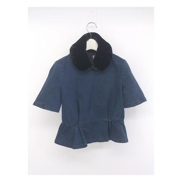 管理番号： 120824000427020220907ベースW82/山付属品： 無　　　　 全体的にデザインの様な色あせがありますが、デザインかは確実ではありませんのでご了承ください。　　　　 ファー取り外し可能です。素材： 画像参照色： ...