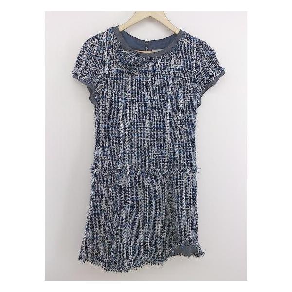 管理番号： 120824000497320220912ベースW83/山<br>付属品： 無<br>素材： 画像参照<br>色： ネイビー ホワイト<br>サイズ： サイズ2<br>...