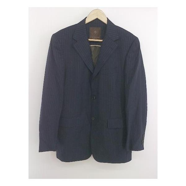 管理番号： 120830000069320230203ベースW7/成付属品： 無素材： 画像参照色： ネイビー系サイズ： サイズLL梱包サイズ： 通常採寸サイズ： 着丈：約79cm　肩幅：約46cm　身幅：約54cm　袖丈：約65cm