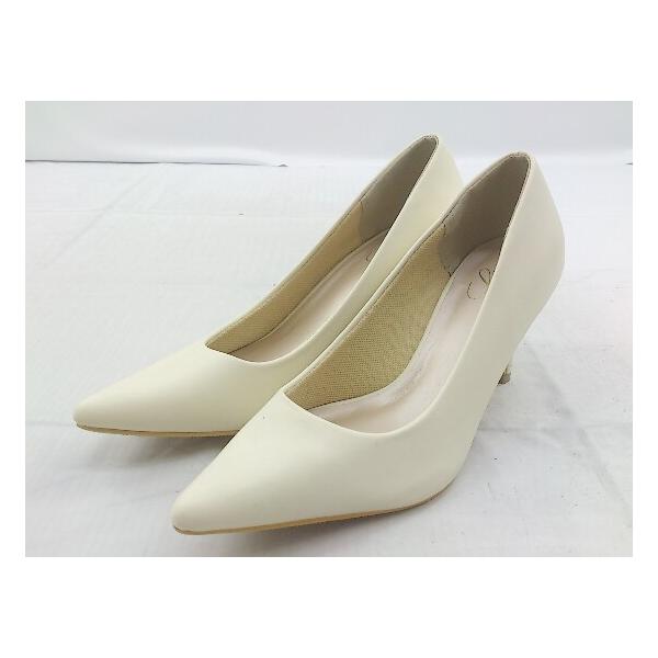 管理番号： 120901000448320220912ベースS355/勝付属品： 無素材： レザー系/ラバーソール色： ホワイトサイズ： サイズ37梱包サイズ： 通常採寸サイズ： 底長：-cm　底甲幅：約7cm　ヒール：約7.5cm