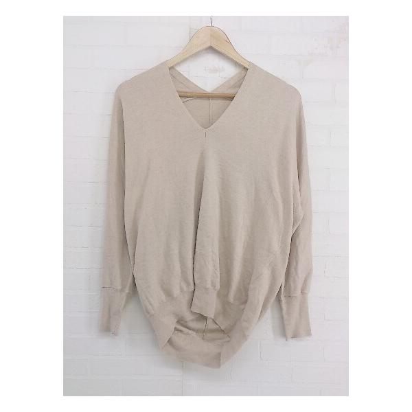 管理番号： 120914000204520230310ベースW97/山付属品： 無　　　　 所々に細かい毛玉あり。素材： 画像参照色： ベージュ系サイズ： サイズM梱包サイズ： 通常採寸サイズ： 着丈：約66cm　肩幅：-cm　身幅：約60...