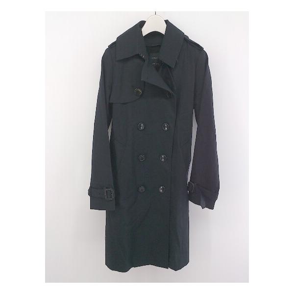 管理番号： 120916000158520230310ベースW26/由付属品： ウエストベルト　　　　 ライナー、袖口部分のベルトは取り外し可能です。　　　　 襟、袖部分に薄汚れあり。素材： 画像参照色： ネイビーサイズ： サイズS梱包サイ...