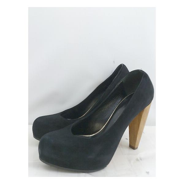 管理番号： 120920000336420230310ベースS359/勝付属品： 保存袋素材： スエード系/ラバーソール後付けあり色： ブラックサイズ： サイズ6B梱包サイズ： 通常採寸サイズ： 底長：-cm　底甲幅：約7.5cm　ヒール：...