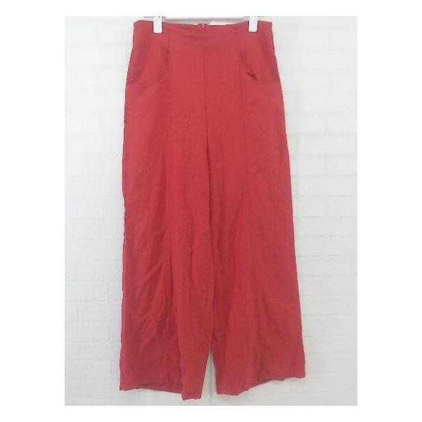 管理番号： 121003000419320230407ベースW6/村付属品： 無素材： 画像参照色： レッド系サイズ： サイズ36梱包サイズ： 通常採寸サイズ： 股上：約32.5cm　股下：約60cm　ウエスト：約34cm　もも幅：約26c...