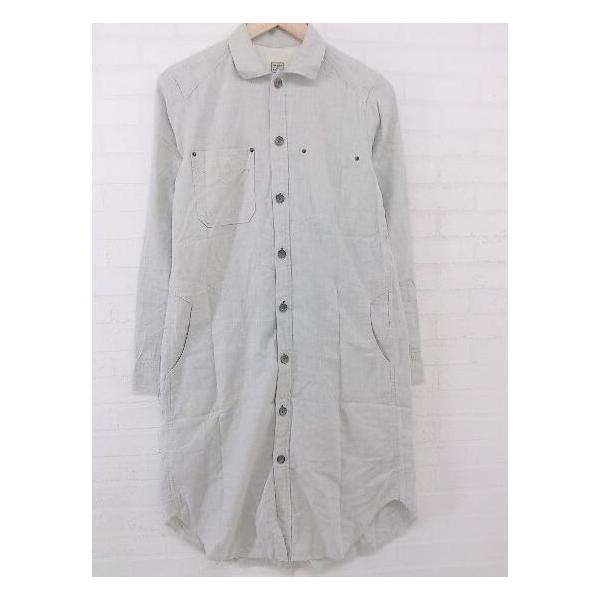 管理番号： 121004000997320230407ベースW583/菅付属品： 無　　　　 背面中部に毛玉あり。素材： 画像参照色： グレージュサイズ： サイズ0梱包サイズ： 通常採寸サイズ： 着丈：約103cm　肩幅：約40cm　身幅：...