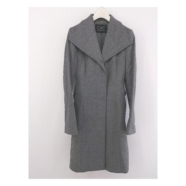 管理番号： 121024000394820230407ベースW1/友付属品： ウエストベルト　　　　 両袖裏に汚れあり素材： 画像参照色： グレー系サイズ： サイズ36梱包サイズ： 通常採寸サイズ： 着丈：約63cm　肩幅：約37cm　身幅...