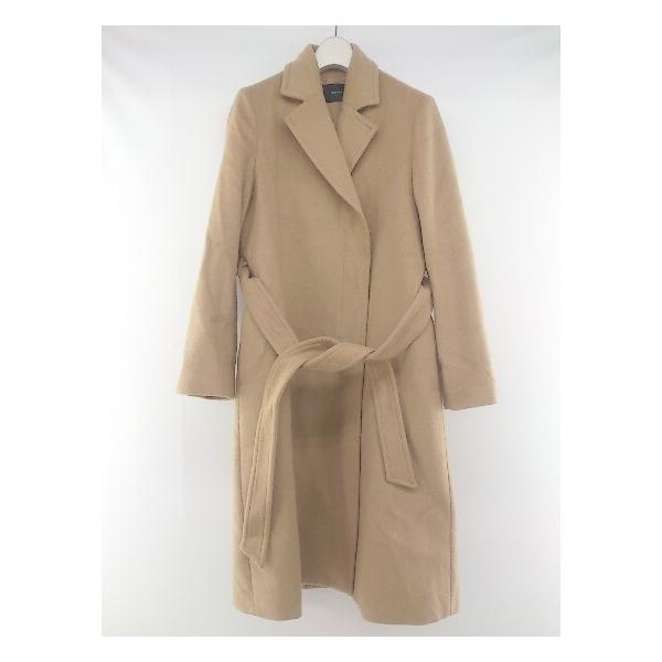 管理番号： 121024000781620230414ベースW47/由付属品： ウエストベルト　　　　 前襟部分に薄汚れあり。　　　　 多少の毛羽立ちあり。素材： 画像参照色： ライトブラウンサイズ： サイズ7梱包サイズ： 通常採寸サイズ：...