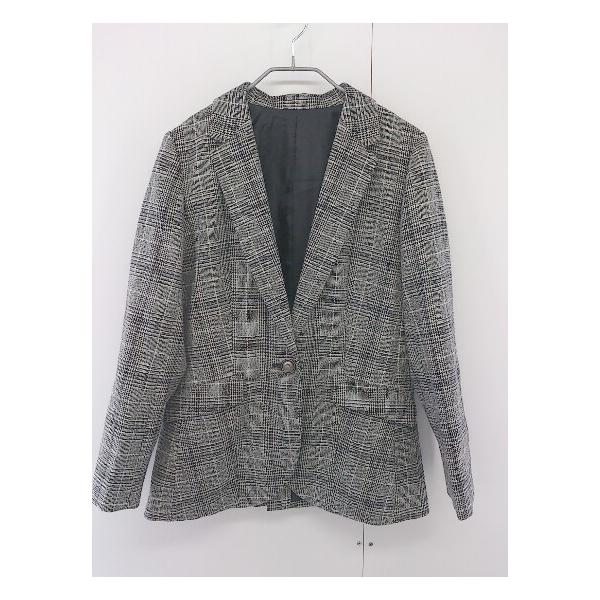 管理番号： 121107000951320230505ベースW/2友付属品： 無素材： 画像参照色： ブラック ホワイト系サイズ： サイズ38梱包サイズ： 通常採寸サイズ： 着丈：約64cm　肩幅：約37cm　身幅：約45cm　袖丈：約55cm