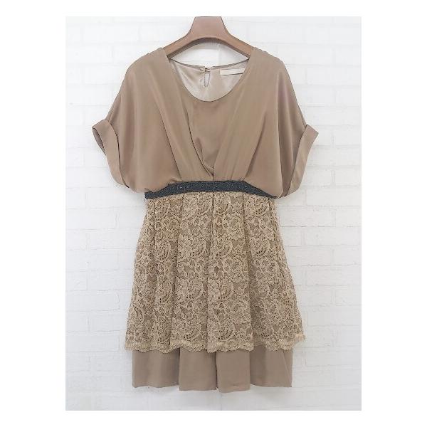 管理番号： 121202000203520230602ベースW37/石付属品： 替えボタン1個　　　　 正面上部に汚れあり。　　　　 装飾部分にほつれあり。素材： 画像参照色： ベージュ系サイズ： サイズF梱包サイズ： 通常採寸サイズ： 着...