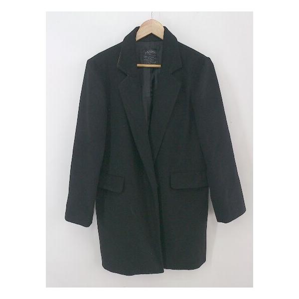 管理番号： 121202000260820230609ベースW827/勝付属品： 無　　　　 全体的に擦れ感あり。素材： 画像参照色： ブラックサイズ： サイズL梱包サイズ： 大採寸サイズ： 着丈：約83cm　肩幅：約42cm　身幅：約53...