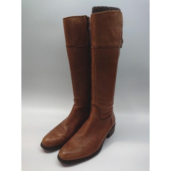 管理番号： 121220002347820250226ベースS12/O付属品： ブーツキーパー素材： レザー系/ラバーソール色： ブラウンサイズ： サイズ23.0梱包サイズ： 大付属品： ブーツキーパー採寸サイズ： 大