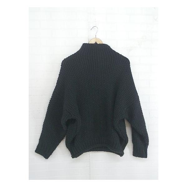 管理番号： 130117000528420240603ベースW852/大付属品： 無<br>毛羽立ちや毛玉、擦れあり。素材： 画像参照色： ブラックサイズ： サイズF梱包サイズ： 通常付属品： 無<br>毛羽立ちや毛...