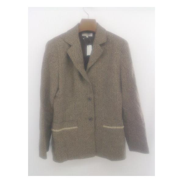 管理番号： 130202001104220231227ベースW59/石付属品： 無<br>肩パット入り。素材： 画像参照色： ベージュ系 ブラウン系 マルチサイズ： サイズ9AR梱包サイズ： 通常付属品： 無<br>...