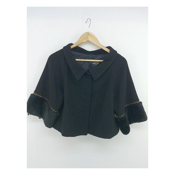 管理番号： 130216000947320240603ベースW643/長付属品： 無<br>全体的に毛羽立ち、毛玉あり。<br>繊維の付着あり。素材： 画像参照色： ブラックサイズ： サイズS梱包サイズ： 通常付属品...