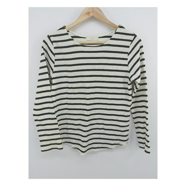 管理番号： 130222000259820240919ベースW/28友付属品： 無<br>使用感あり素材： 画像参照色： オフホワイト ブラックサイズ： サイズL梱包サイズ： 通常付属品： 無<br>使用感あり採寸サ...