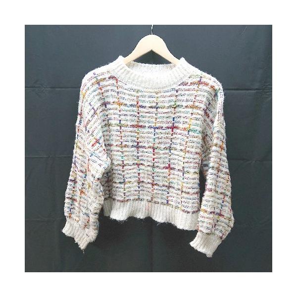 管理番号： 130302002824520240604ベースW/H付属品： 無<br>袖毛玉あり素材： 画像参照色： ホワイト マルチサイズ： サイズ表記なし梱包サイズ： 通常付属品： 無<br>袖毛玉あり採寸サイズ...