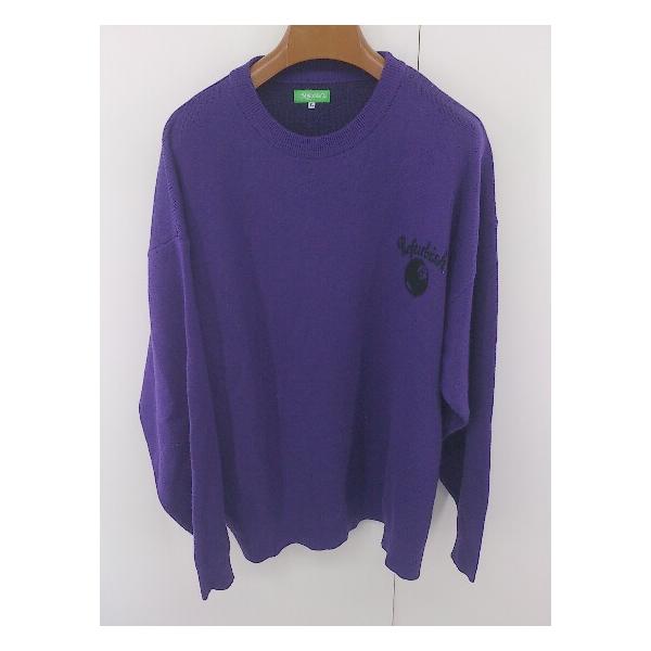 管理番号： 130414000945920240604ベースW171/成付属品： 無<br>全体的に毛玉あり。素材： 画像参照色： パープル系サイズ： サイズL梱包サイズ： 通常付属品： 無<br>全体的に毛玉あり。...