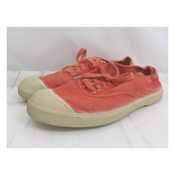 管理番号： 130414001834520240604ベースS434/勝付属品： 無<br>全体的に擦れ汚れあり。素材： キャンバス/ラバーソール色： オレンジサイズ： サイズ36梱包サイズ： 通常付属品： 無<br&gt...