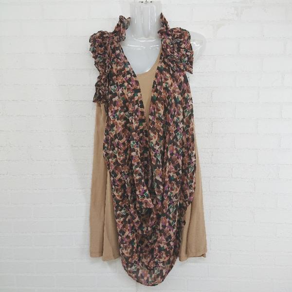 管理番号： 130420003382020240604ベースW62/友付属品： 無素材： 画像参照色： ベージュ系 マルチサイズ： サイズF梱包サイズ： 通常付属品： 無採寸サイズ： 通常