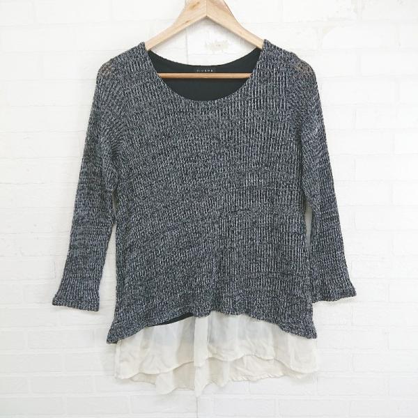 管理番号： 130426000276720240604ベースW105/石付属品： 無<br>正面下部に汚れあり。素材： 画像参照色： ブラック ホワイト系 アイボリー系サイズ： サイズL梱包サイズ： 通常付属品： 無<br...