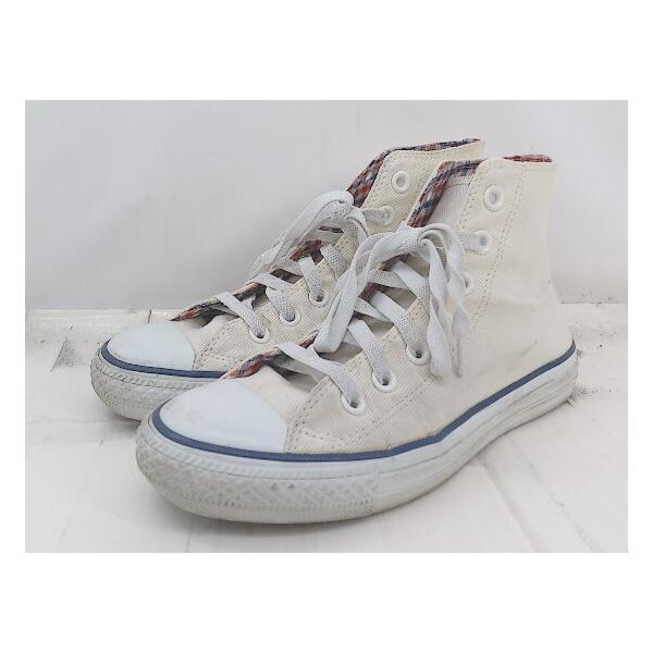 管理番号： 130426000473020240604ベースS775/菅EX付属品： 無<br>ソールにヒビあり。<br>踵のアウトソールに擦り減りあり。<br>全体的に汚れあり。素材： キャンバス/ラバ...