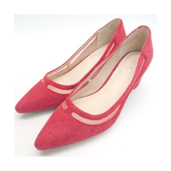 管理番号： 130502001284220241121ベースS/I付属品： 無素材： スエード系/ラバーソール-色： レッド系サイズ： サイズ35梱包サイズ： 通常付属品： 無採寸サイズ： 通常