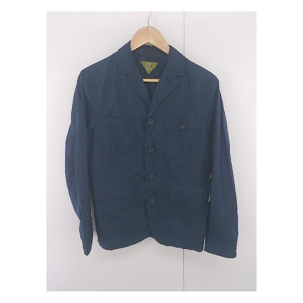 管理番号： 130512001863820240604ベースW170/由付属品： 無<br>襟部分に汚れあり。素材： 画像参照色： ネイビー系サイズ： サイズM梱包サイズ： 通常付属品： 無<br>襟部分に汚れあり。...