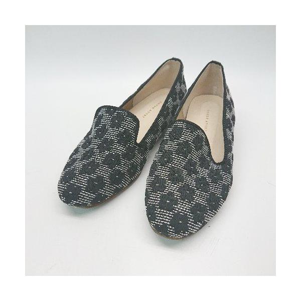 管理番号： 130529001683020250312ベースS/T付属品： 無〈br〉型崩れあり素材： 布系/ラバー系ソール色： ブラックサイズ： サイズ22.0梱包サイズ： 通常付属品： 無〈br〉型崩れあり採寸サイズ： 通常