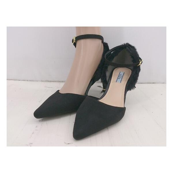 管理番号： 130602000688620240920ベースS413/長付属品： 無<br>トップリフトに擦り減りあり。<br>アウトソールにシール跡のようなべたつきあり。素材： スウェード系/ラバーソール色： ブラ...