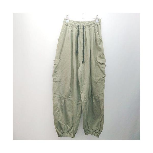 管理番号： 130605006407820250130ベースW/FT付属品： 無<br>使用に伴う色褪せ感/背面右下汚れあり素材： 画像参照色： カーキサイズ： サイズL梱包サイズ： 通常付属品： 無<br>使用に伴...