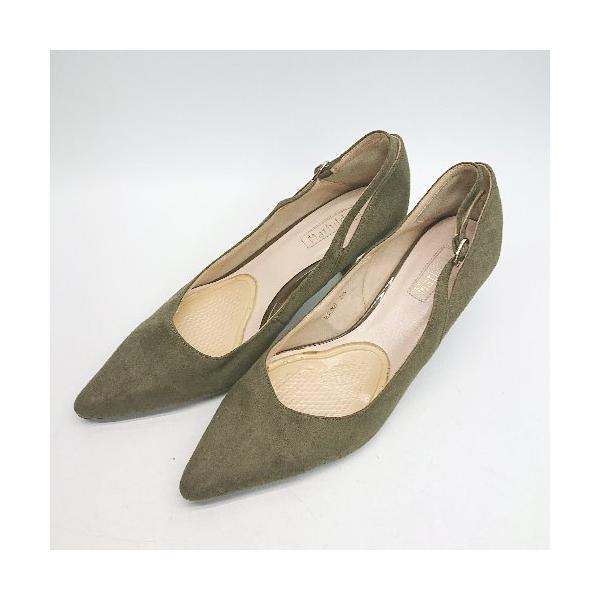 管理番号： 130614001615420250127ベースS/MY付属品： 中敷きあり素材： スウェード/ラバーソール色： カーキサイズ： サイズ23.5梱包サイズ： 通常付属品： 中敷きあり採寸サイズ： 通常