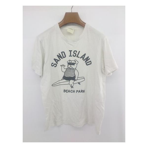 管理番号： 130616000460520250122ベースW30/松付属品： 無<br>正面中心部にシミの様な汚れあり。<br>使用感あり。素材： 画像参照色： ホワイト系サイズ： サイズM梱包サイズ： 通常付属品...