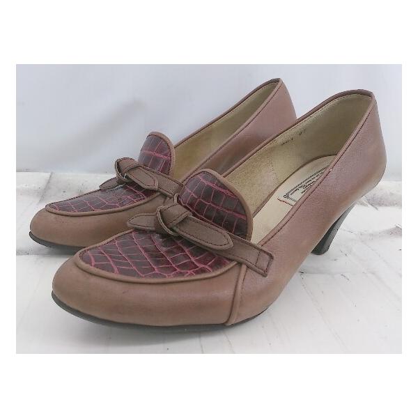 管理番号： 130616001884820240920ベースS426/長付属品： 無<br>全体的に擦れ、汚れあり。<br>アウトソールに擦り減りあり。素材： レザー系/ラバーソール色： ブラウン レッド系サイズ： ...