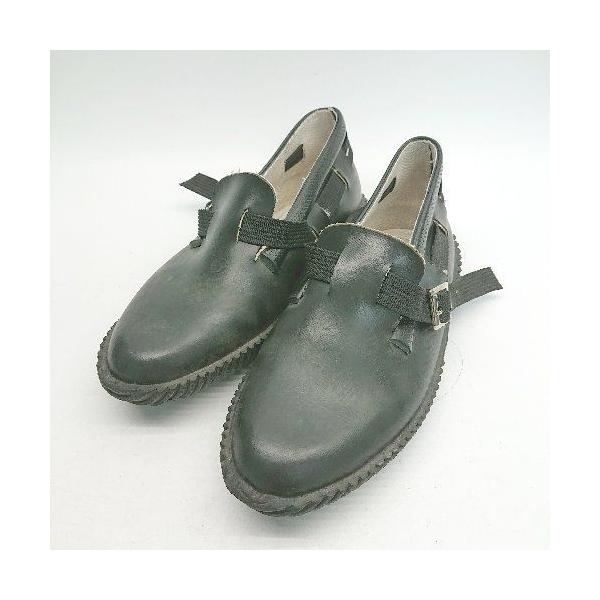 管理番号： 130619001539820250306ベースS/MA付属品： 無<br>側面に擦れ、汚れあり。素材： レザー系/ラバーソール-色： ブラックサイズ： サイズ23.5梱包サイズ： 通常付属品： 無<br&gt...