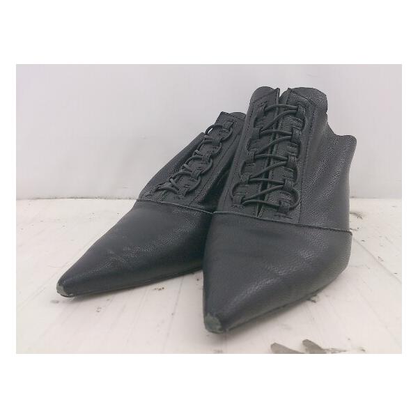 管理番号： 130621000549120250128ベースS453/勝付属品： 無<br>つま先に擦れあり。素材： レザー系/ラバーソール色： ブラックサイズ： サイズL梱包サイズ： 通常付属品： 無<br>つま先...