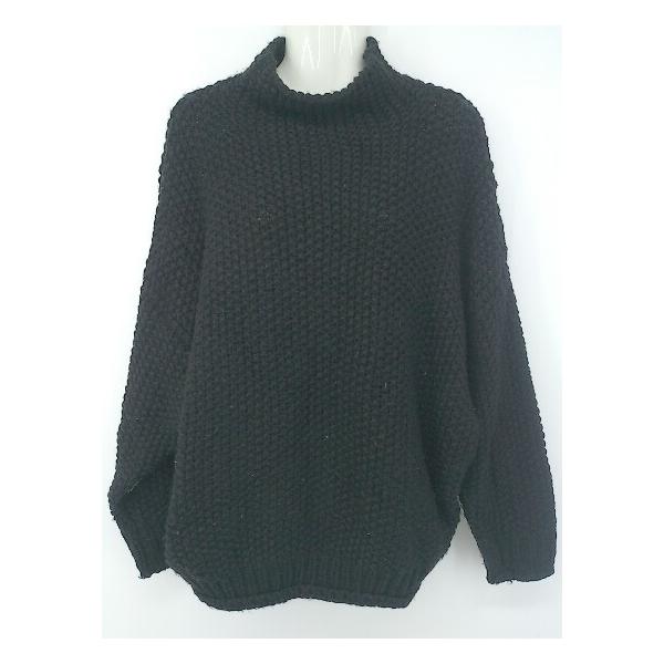 管理番号： 130704001165220250121ベースW768/長付属品： 無<br>全体的に毛羽立ち、毛玉がありますが大きなダメージ等は御座いません。素材： 画像参照色： ブラックサイズ： サイズF梱包サイズ： 通常付属...