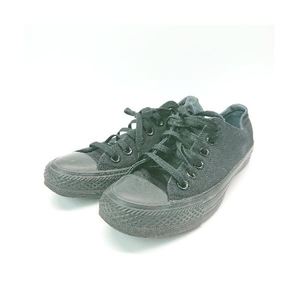 管理番号： 130712004904920250129ベースS/MA付属品： 無<br>側面に擦れあり。素材： キャンバス系/ラバーソール-色： ブラックサイズ： サイズ23.5梱包サイズ： 通常付属品： 無<br>...