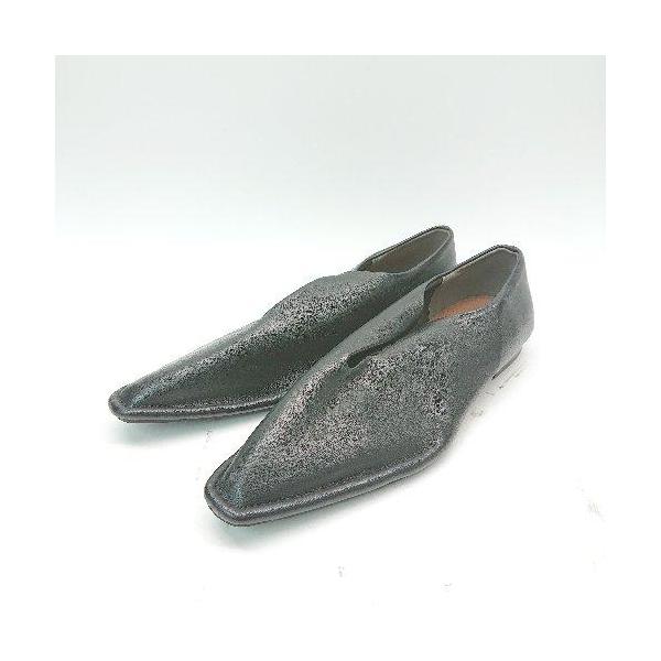 管理番号： 130816004413120231002ベースS/AS付属品： 無<br>ソール部分使用感あり素材： レザー系/ラバーソール色： ブラックサイズ： サイズ24.5梱包サイズ： 通常付属品： 無<br>ソ...