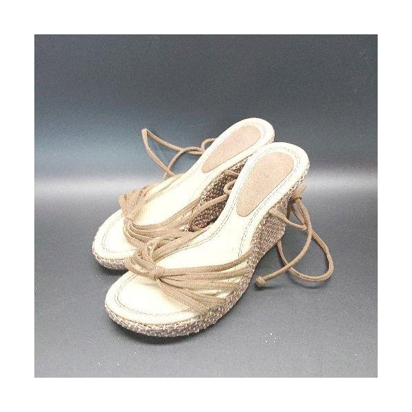 管理番号： 130816006630020231002ベースS/MY付属品： 無<br>全体的に使用感あり。素材： 布系/ラバーソール色： ブラウンサイズ： サイズ35梱包サイズ： 通常付属品： 無<br>全体的に使...