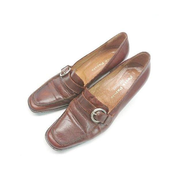 管理番号： 130816006750520230929ベースS/MY付属品： 無 <br>つま先付近に折れ線あり。 使用感ある用品です。素材： レザー系/ラバーソール色： ブラウンサイズ： サイズ36梱包サイズ： 通常付属品： ...