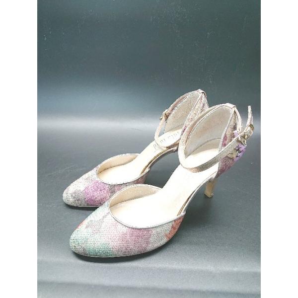 管理番号： 130829006887820241122ベースS/OA付属品： 無<br>傷、使用感あり素材： 布系/ラバーソール色： ピンク マルチサイズ： サイズ22?梱包サイズ： 通常付属品： 無<br>傷、使用...