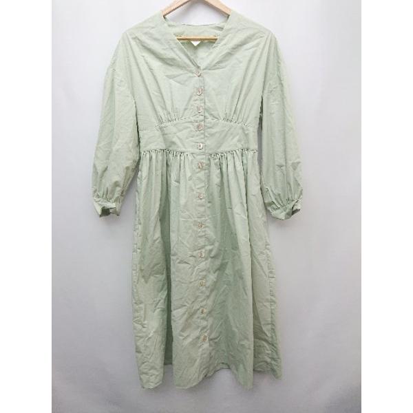 管理番号： 131002000851120240411ベースW12/辻付属品： 無<br>多少汚れあり。素材： 画像参照色： ライトグリーンサイズ： サイズF梱包サイズ： 通常付属品： 無<br>多少汚れあり。採寸サ...