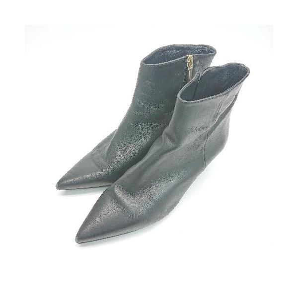 管理番号： 131005002534220241019ベースS/KH付属品： 無<br>擦れあり素材： レザー系/ラバーソール色： ブラックサイズ： サイズ37梱包サイズ： 大付属品： 無<br>擦れあり採寸サイズ： 大