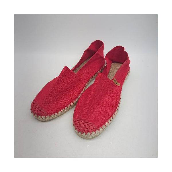 管理番号： 131005003959220240607ベースS/HM付属品： 無素材： 布系/ラバーソール色： レッドサイズ： サイズ37梱包サイズ： 通常付属品： 無採寸サイズ： 通常