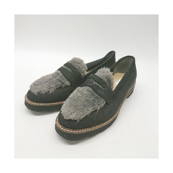 管理番号： 131030001990920241020ベースS/TF付属品： 無<br>擦れあり素材： スウェード/ラバーソール色： ブラックサイズ： サイズ23梱包サイズ： 通常付属品： 無<br>擦れあり採寸サイ...