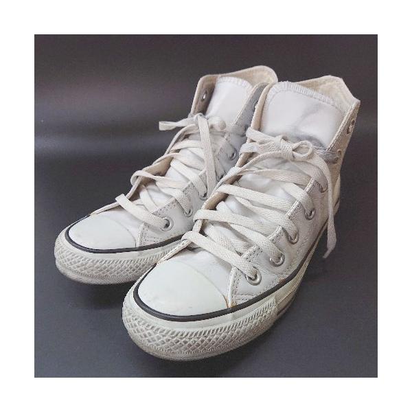 管理番号： 131030003383720250513ベースS/T付属品： 無<br>使用感あり素材： レザー系/ラバー系ソール色： ホワイトサイズ： サイズ23.5梱包サイズ： 通常付属品： 無<br>使用感あり採...